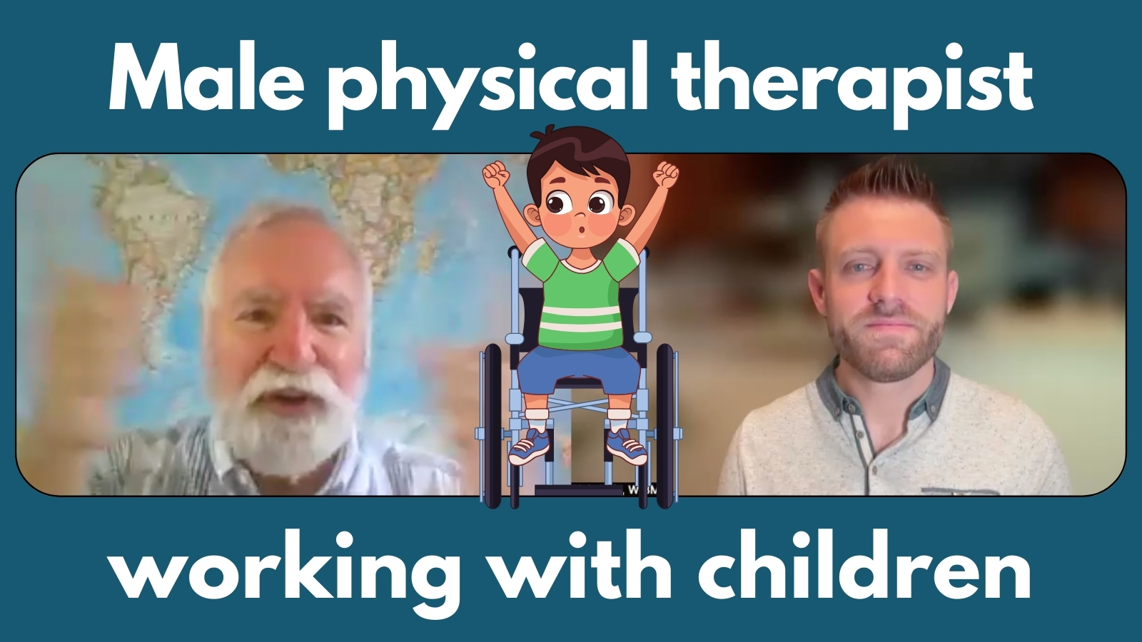 Male Physical Therapist Who Worked With Kids for 45 Years